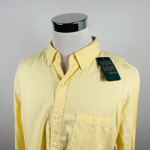 Hawker Rye | Shirts | Nwt Hawker Rye Xl Long Sleeve Oxford Shirt Pale ...